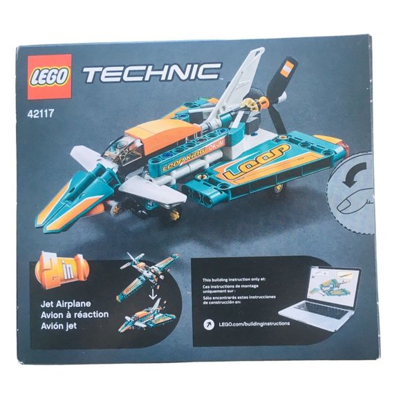Lego | Toys | Lego Technic Race Plane 4217 Building Toy 154 Pieces ...